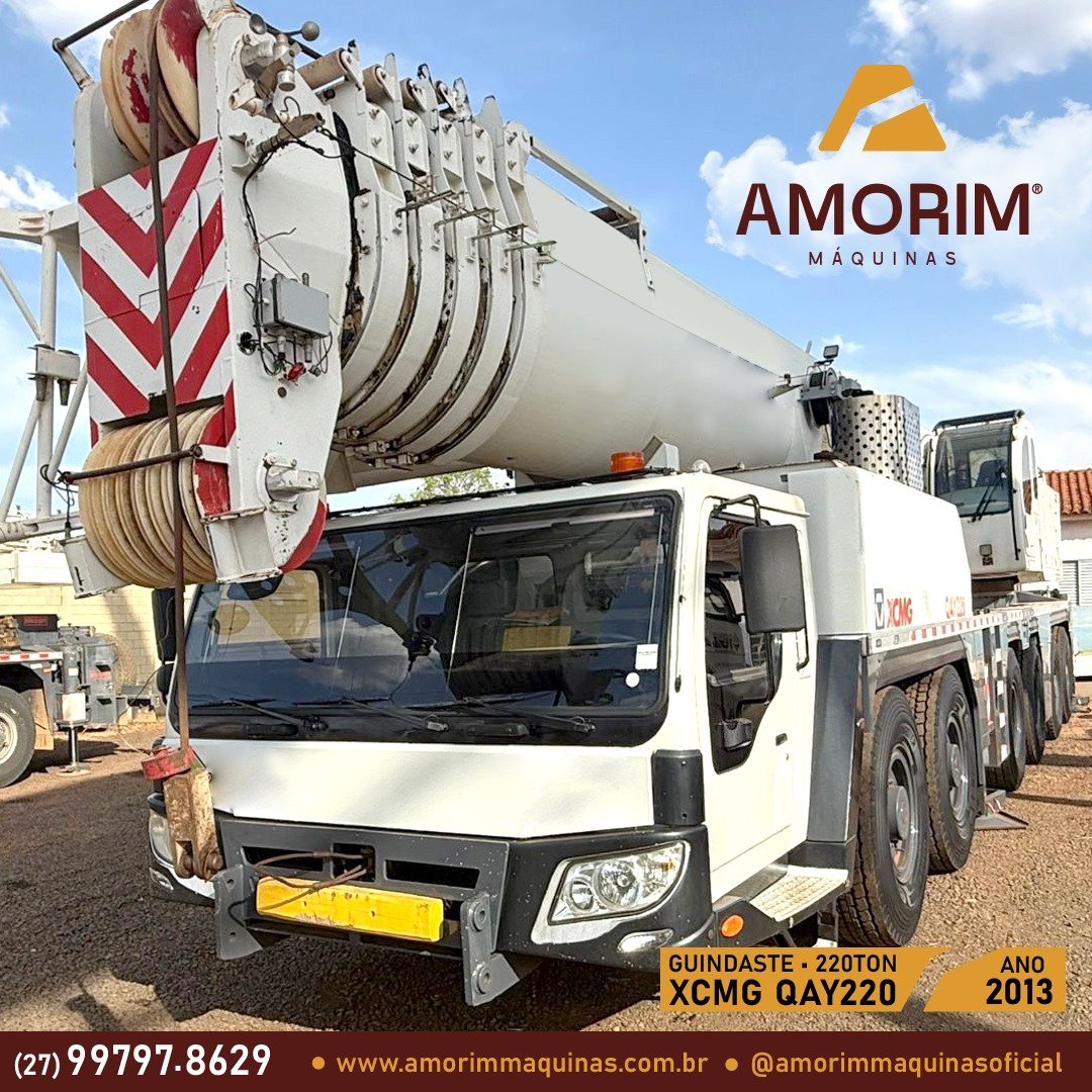 XCMG QAY 220 220TON – Amorim Máquinas